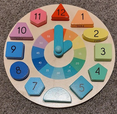 Colourful Clock Puzzle